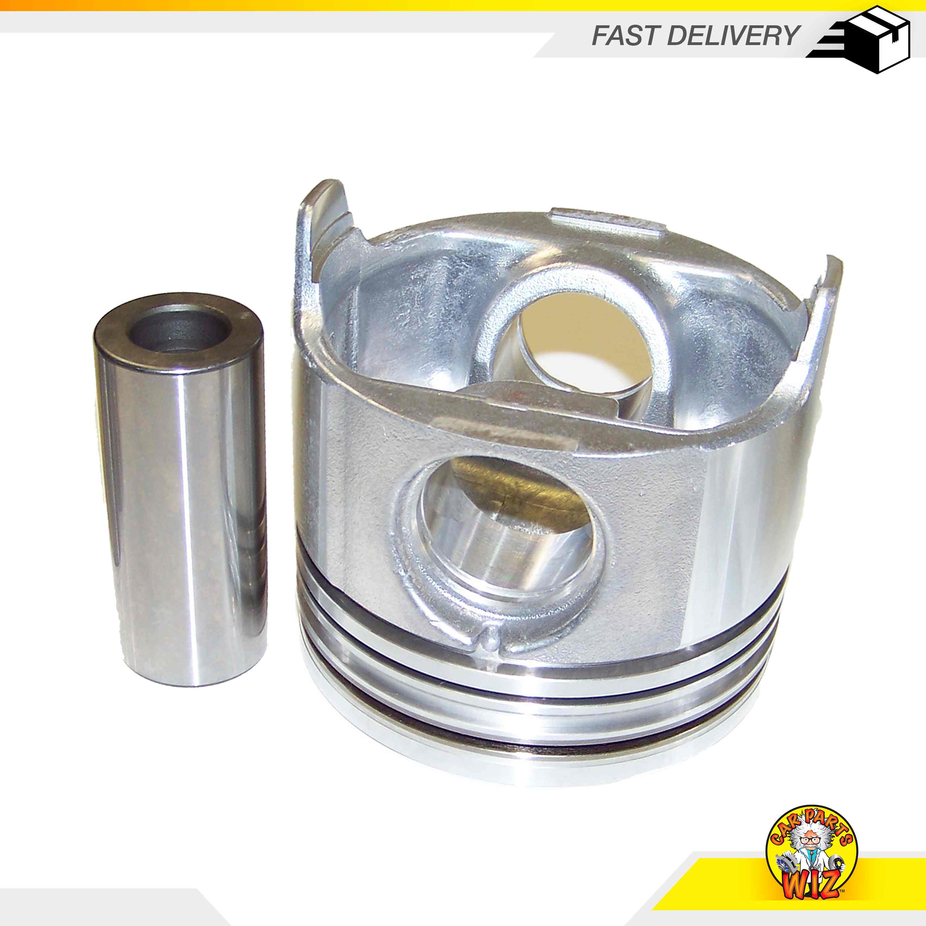 Pistons and Rings Fits 94-03 Ford E F Series 7.3L V8 OHV 16v POWER ...