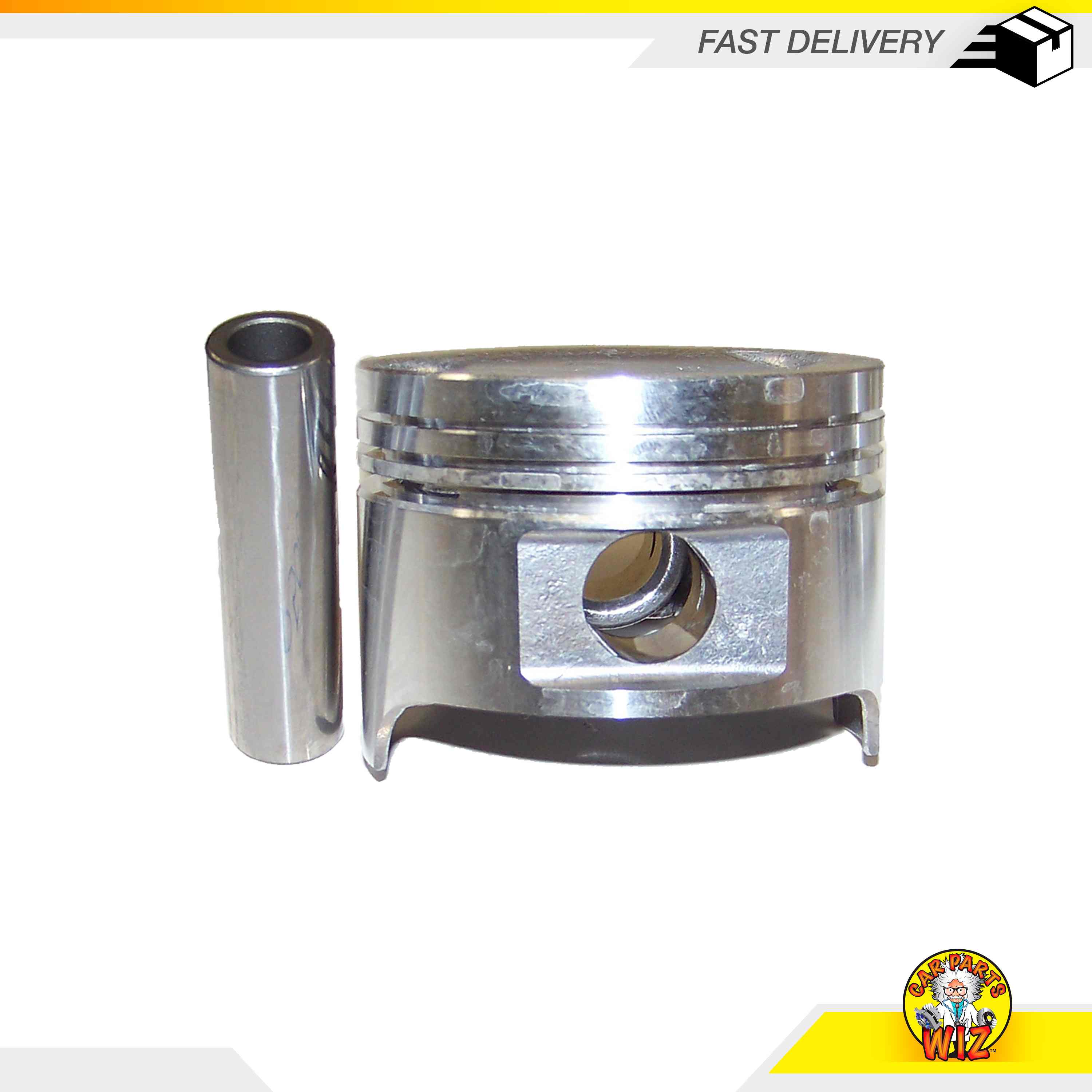 Pistons and Rings Fits 86-95 Suzuki Samurai Sidekick 1.3L SOHC 8v G13A ...