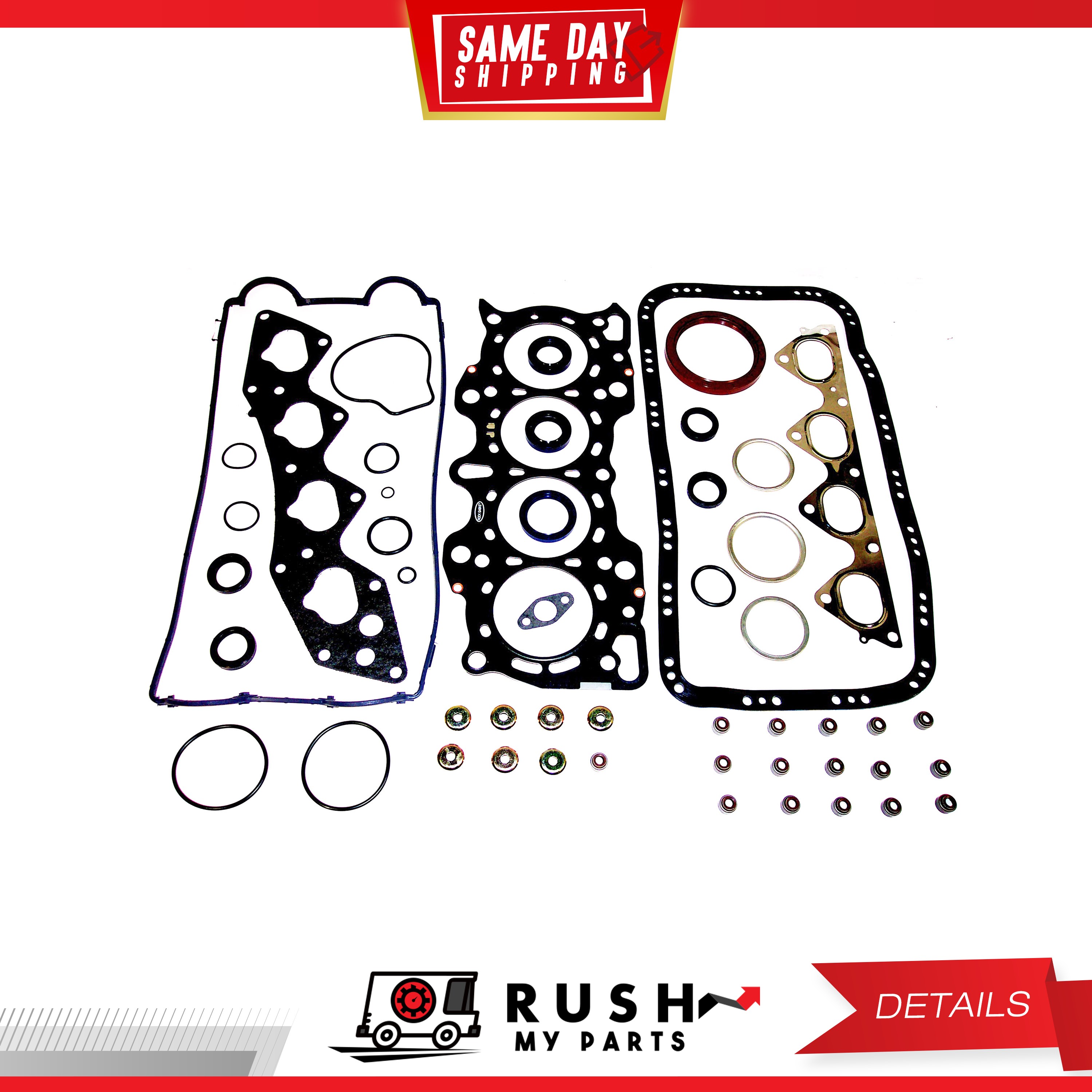 DNJ EK213 Engine Rebuild Kit For 96-01 Acura Integra 1.8L L4 DOHC 16v ...