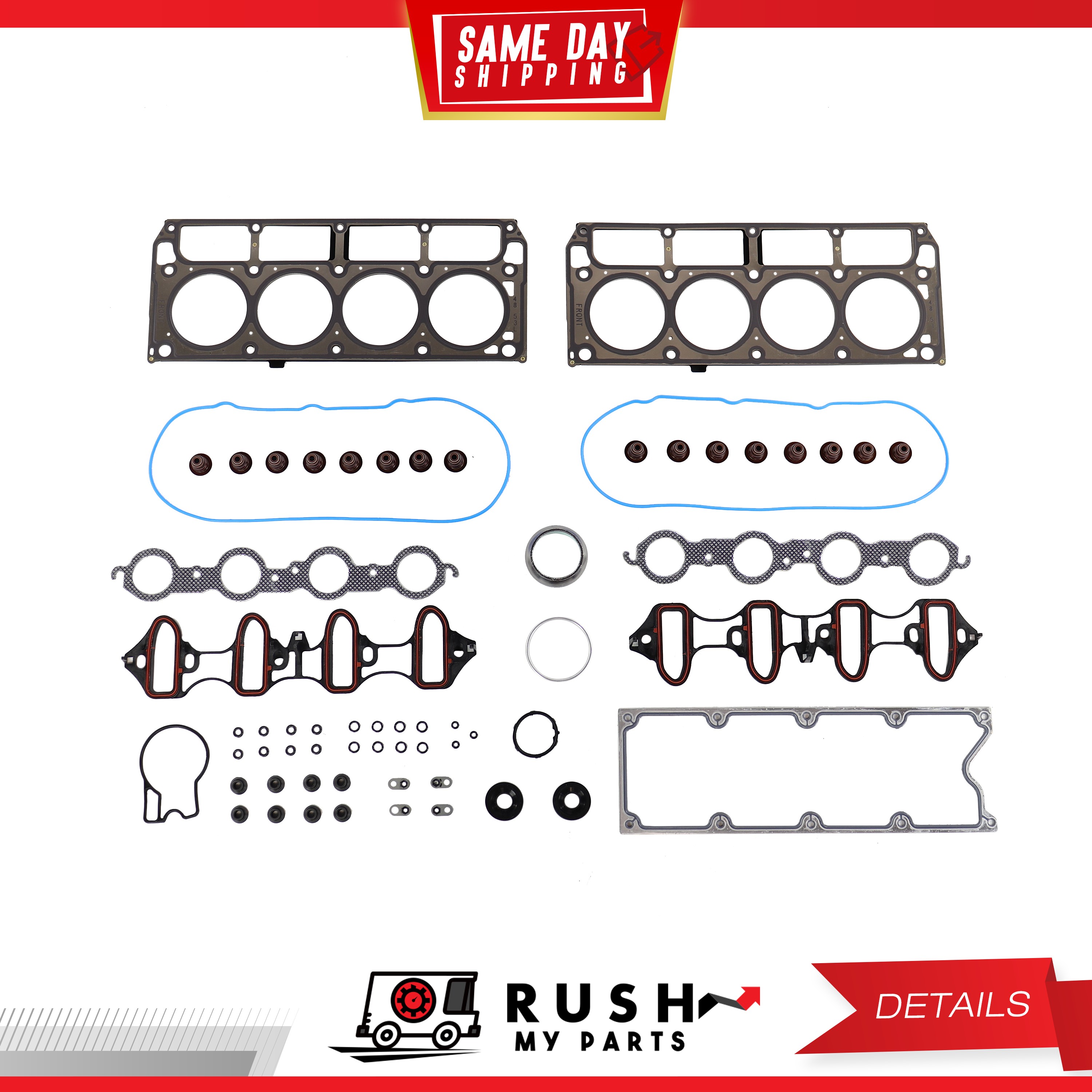 04-07 Engine Rebuild Kit For Buick Cadillac Ascender 5.3L V8 OHV 16v ...