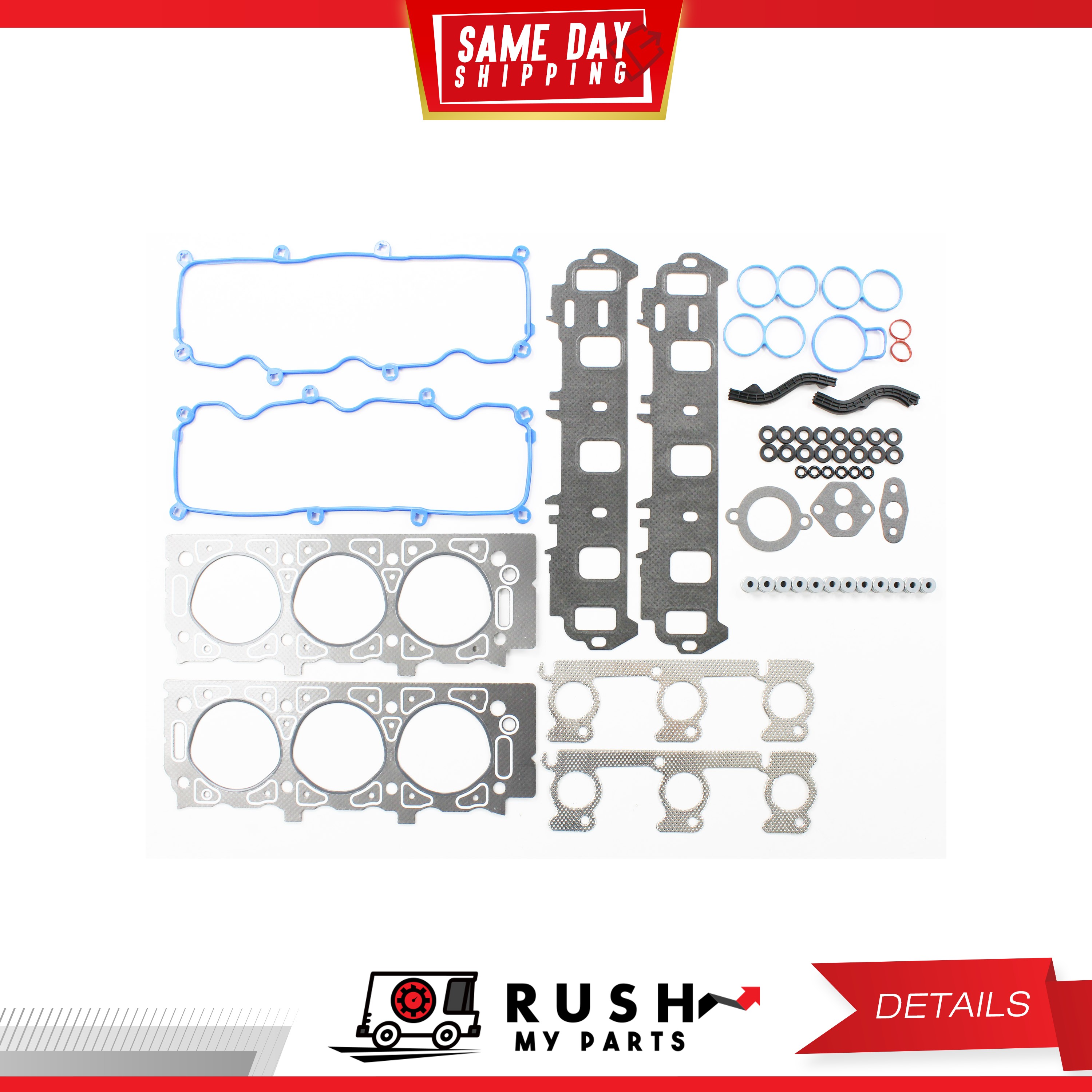 DNJ EK4146M Master Engine Rebuild Kit For 2002 Ford Mazda B3000 3.0L V6 ...