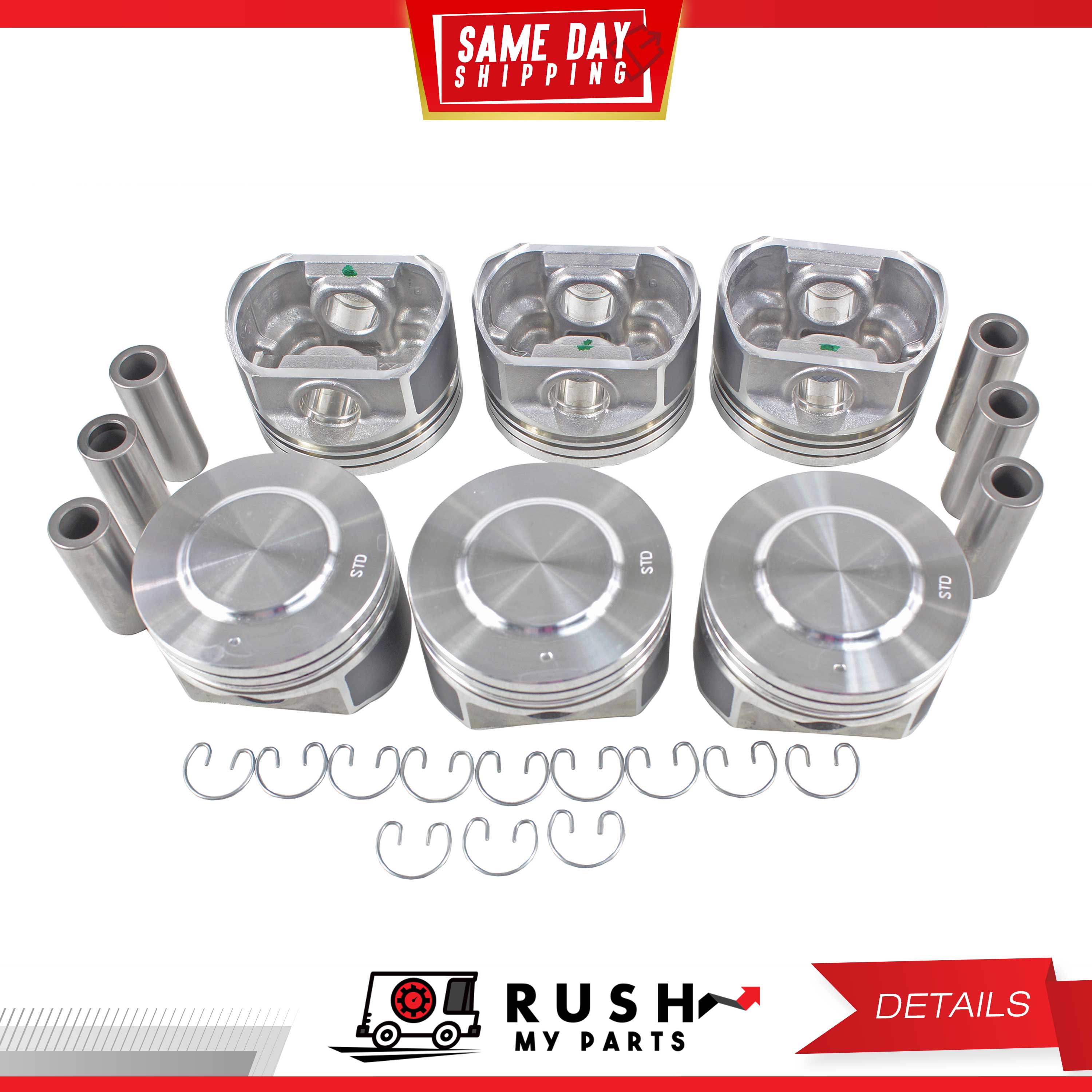 01-02 Master Engine Rebuild Kit For Mercury Cougar 2.5L V6 DOHC 24v DNJ ...