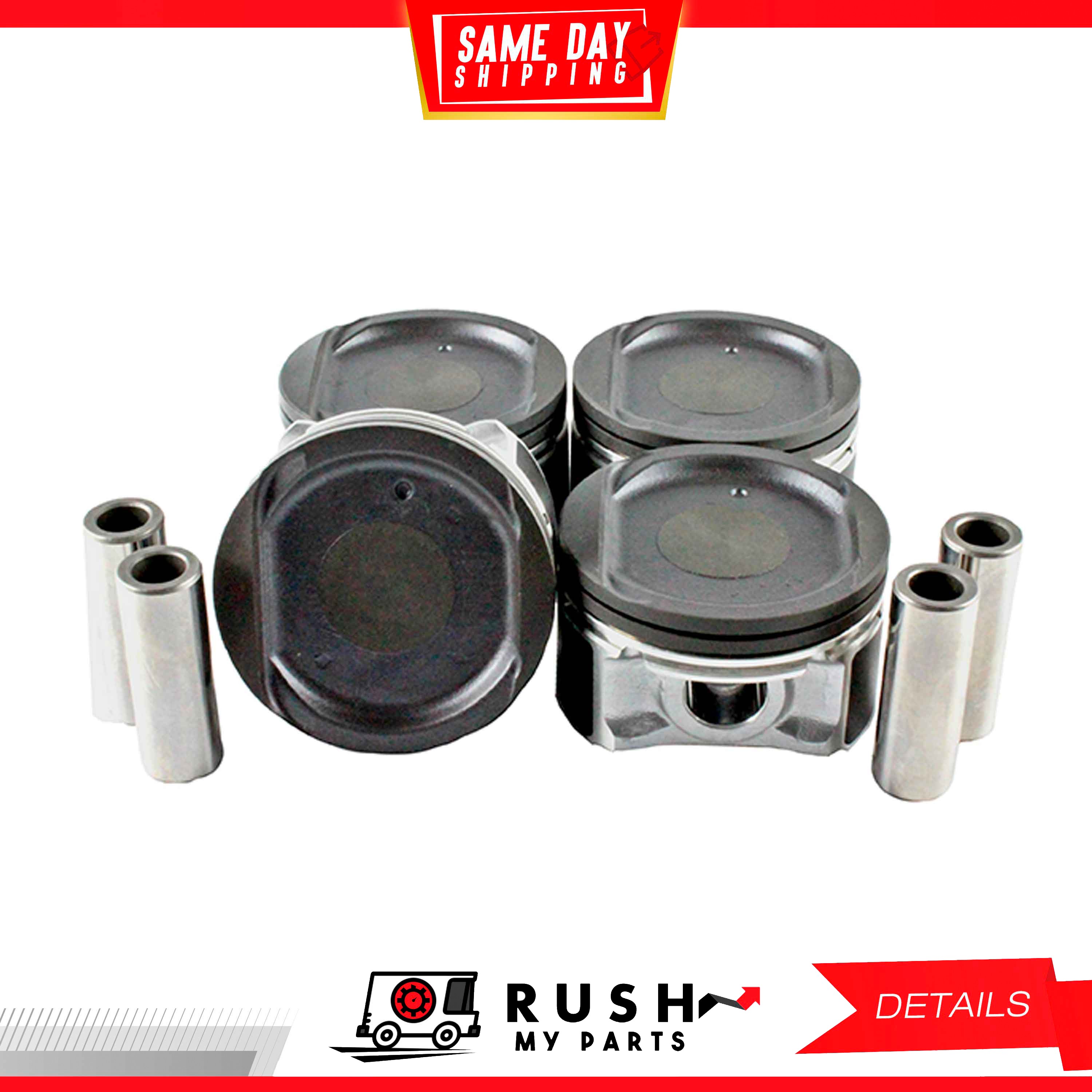 09-11 Piston and Ring Kit For Nissan Versa 1.6L L4 DOHC 16v DNJ PRK627 ...