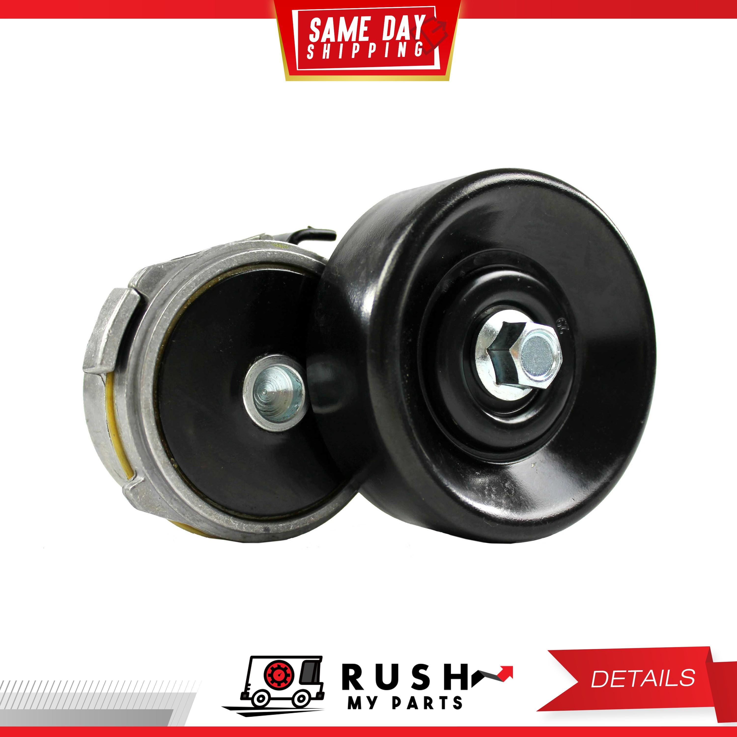 DNJ SBT0016 Serpentine Belt Tensioner Assembly For 90-02 Chrysler 3.3L ...