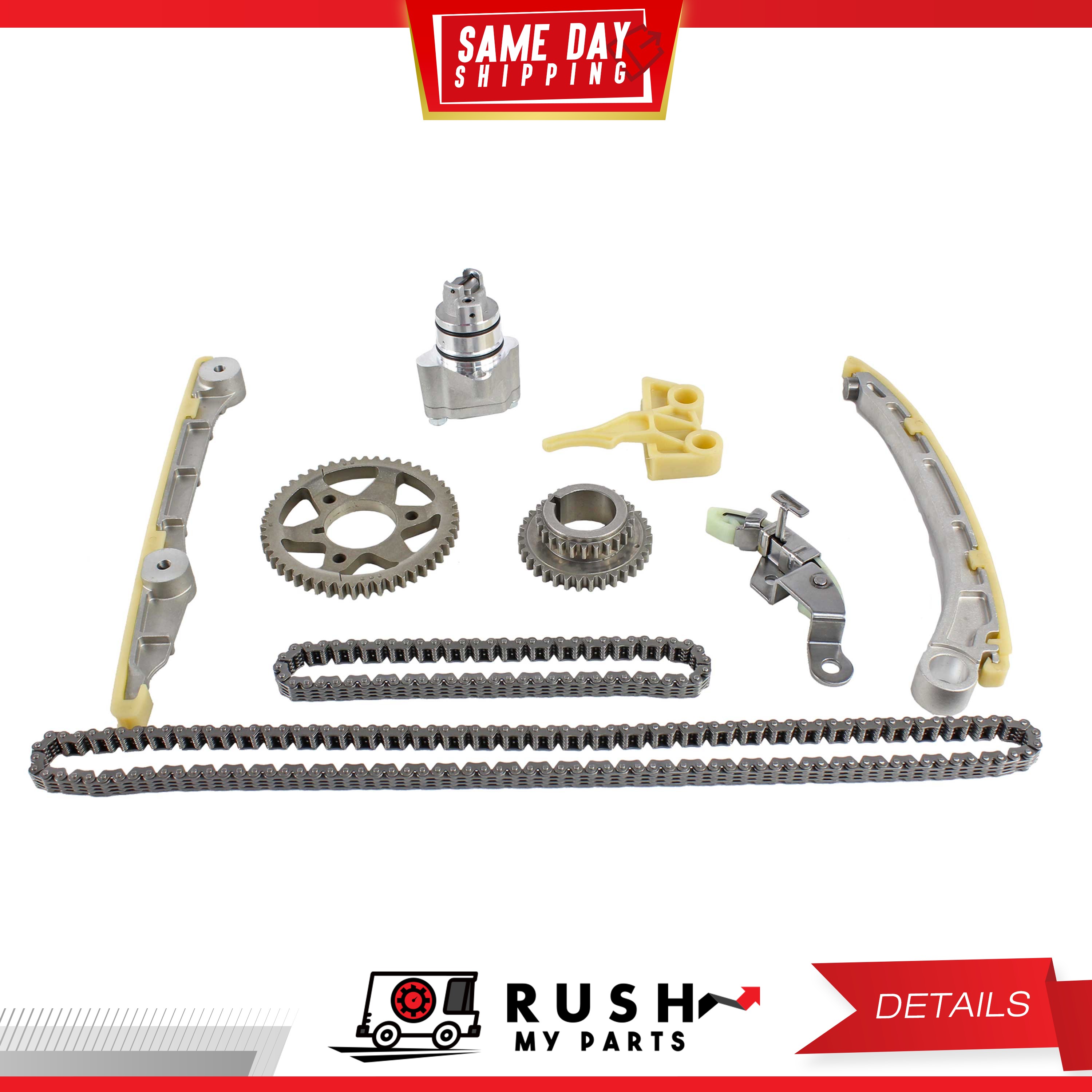 DNJ TK210 Timing Chain Kit For 00-09 Honda S2000 2.0L L4 DOHC 16v F20C1 ...