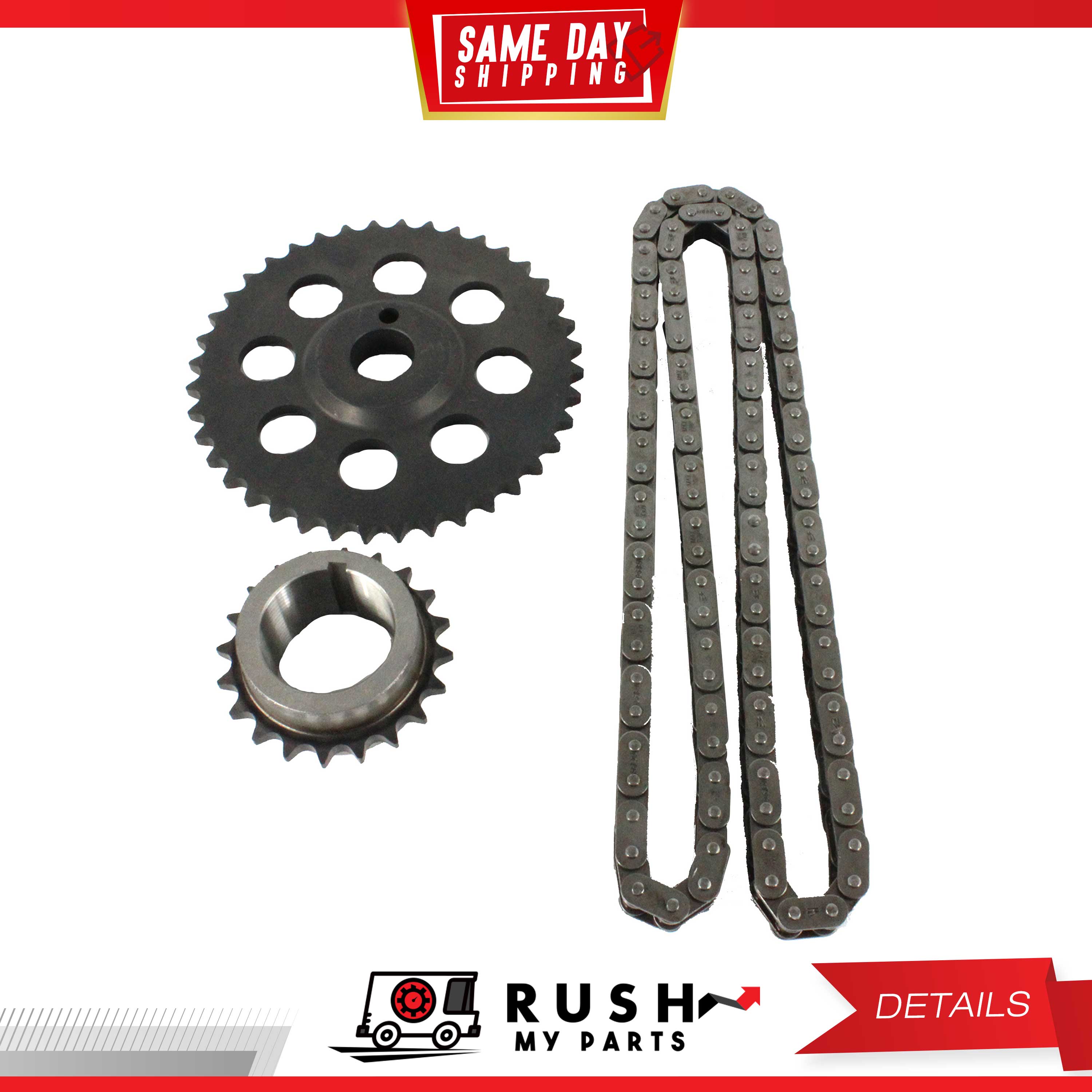 DNJ TK602A Timing Chain Kit For 88-89 Nissan D21 Van 2.4L L4 SOHC 8v ...